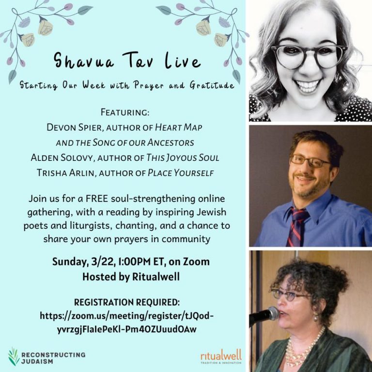 Shavua Tov Live! with Trisha, Devon and Alden - To Bend Light | To Bend ...